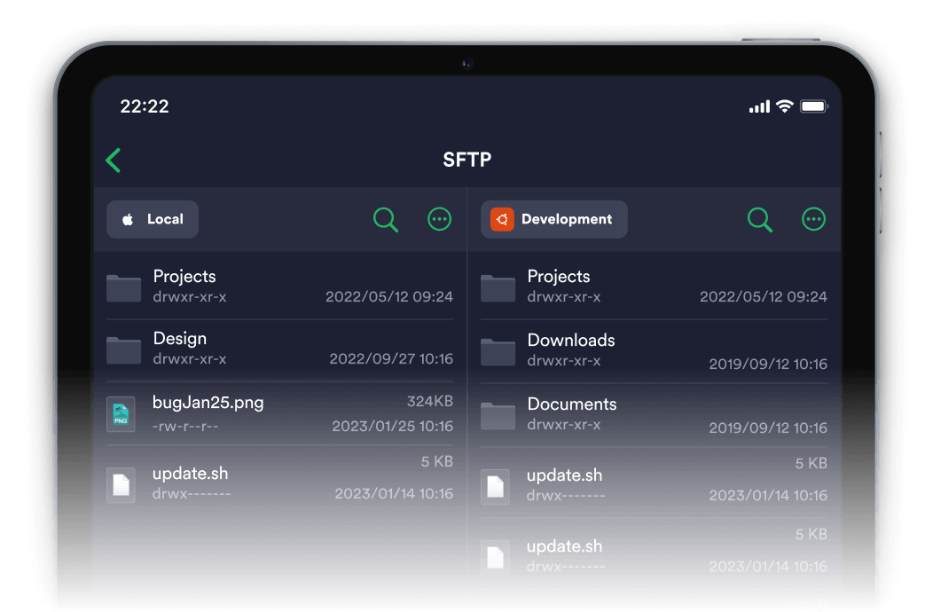 Free SSH client for iPad